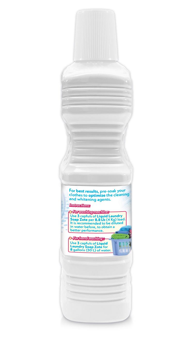 Zote Liquid Laundry Soap - White - Shop Detergent at H-E-B