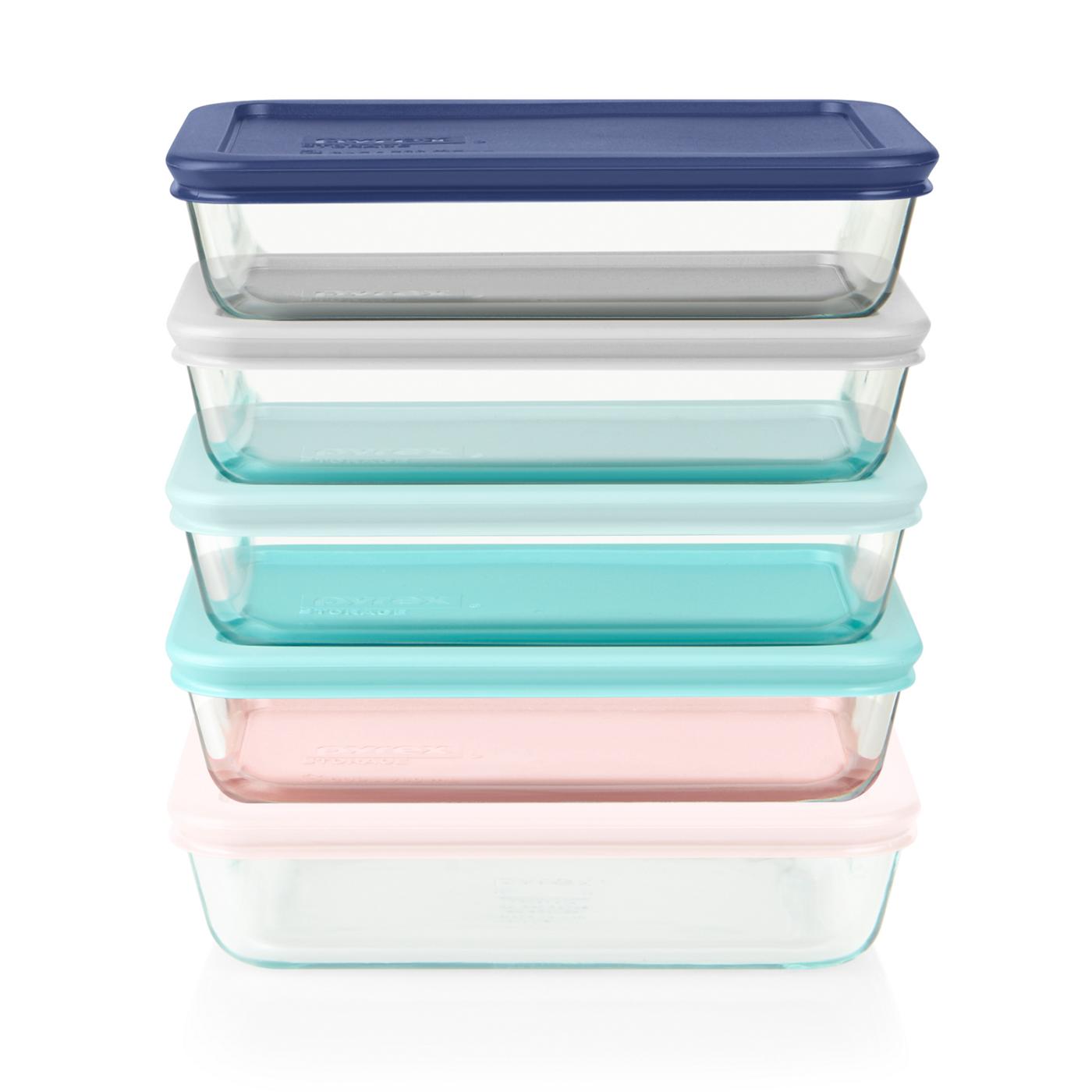 Pyrex Rectangle Meal Prep Food Storage Set - Shop Containers at H-E-B