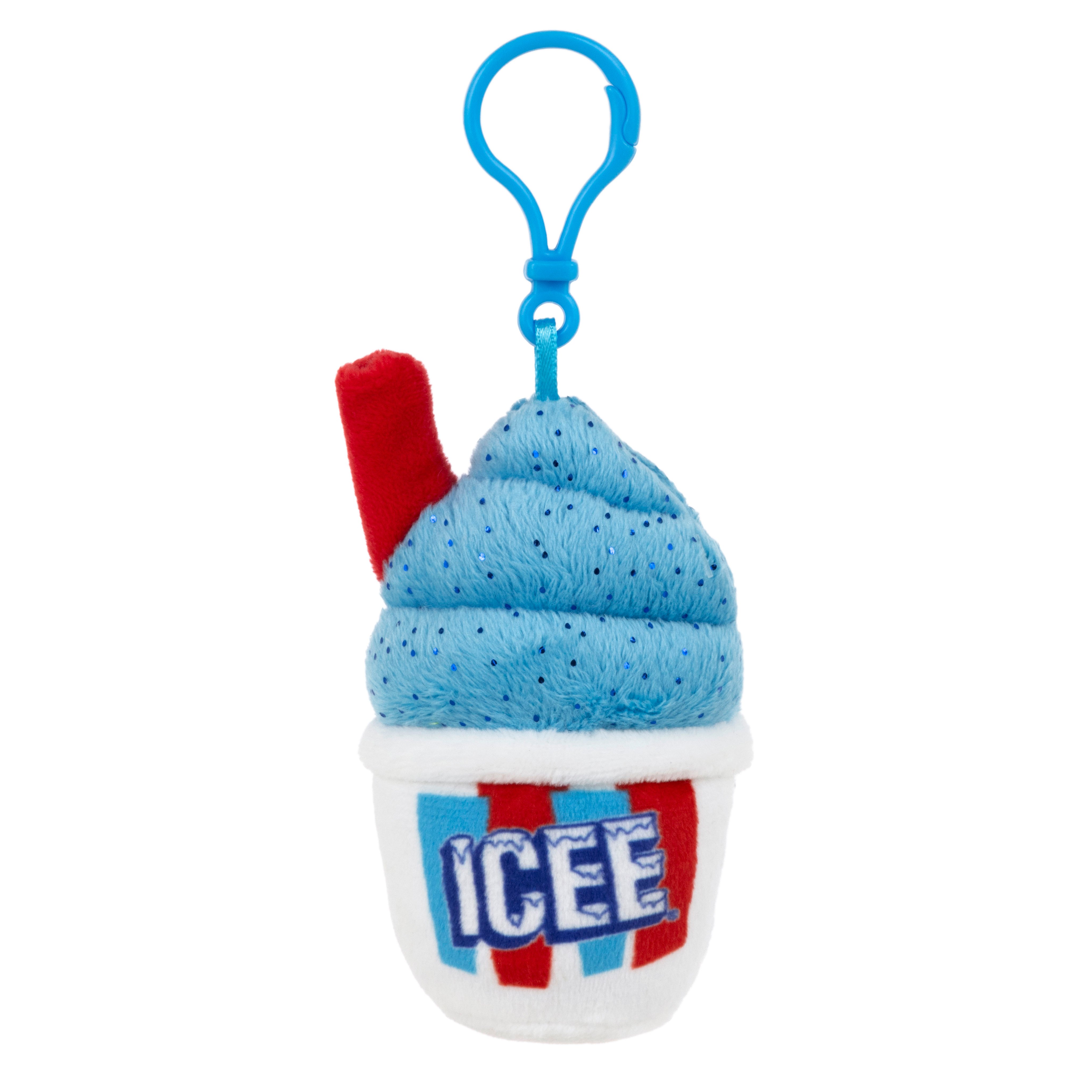 ICEE Blue Slushy Plush Backpack Clip - Shop Plush toys at H-E-B