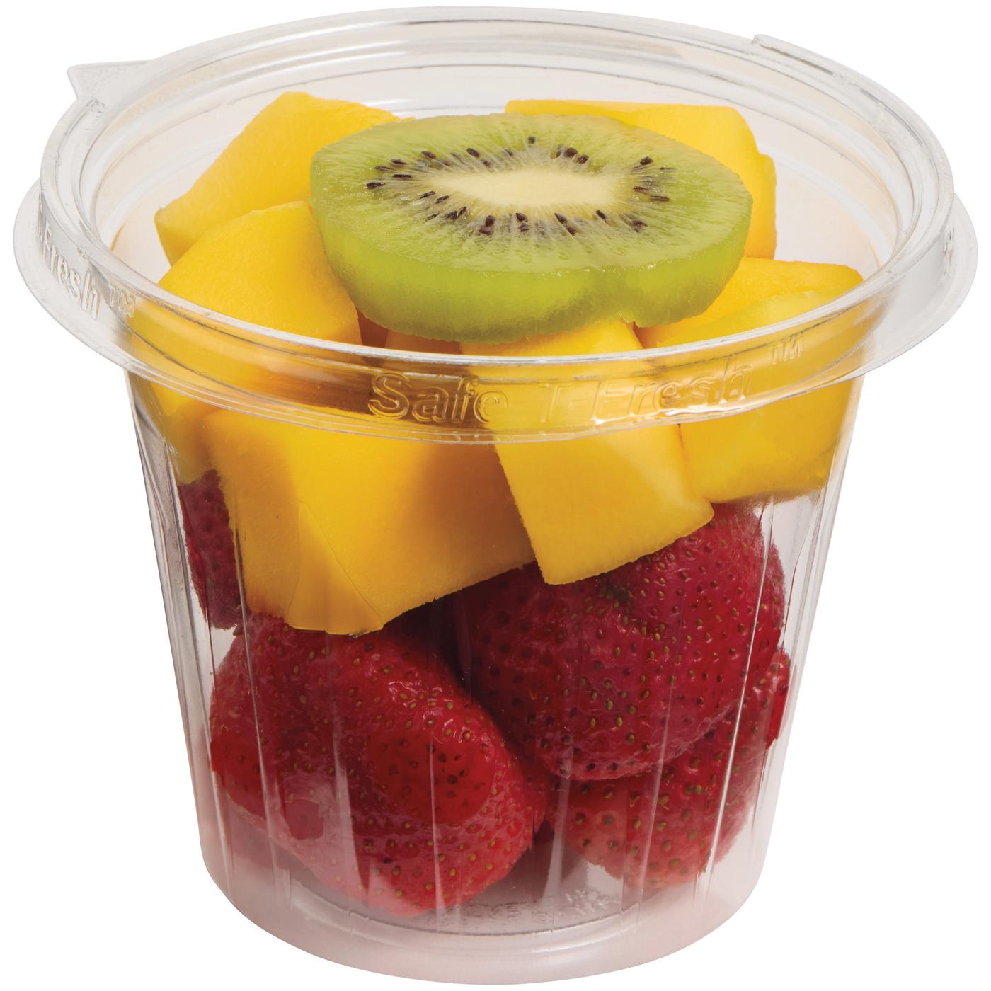Mibo Fresh Strawberry, Kiwi & Mango Cup - Shop Mixed fruit at H-E-B