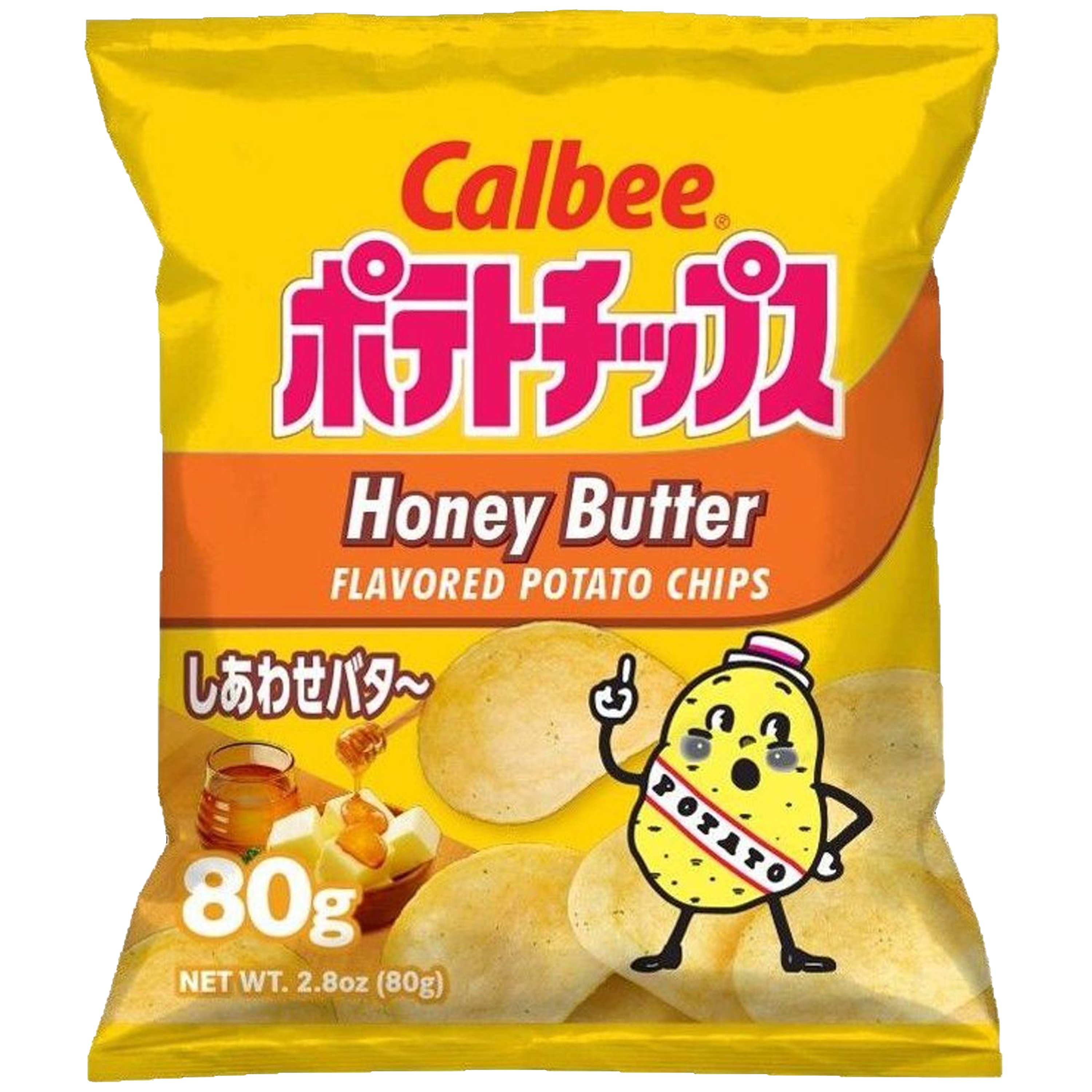 Calbee Honey Butter Potato Chips - Shop Chips at H-E-B