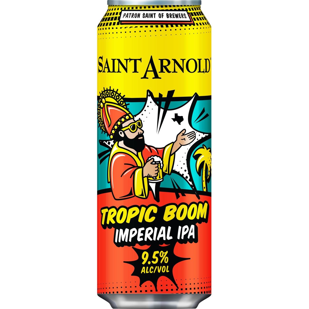 Saint Arnold Tropic Boom Imperial IPA Craft Beer Can - Shop Beer at H-E-B