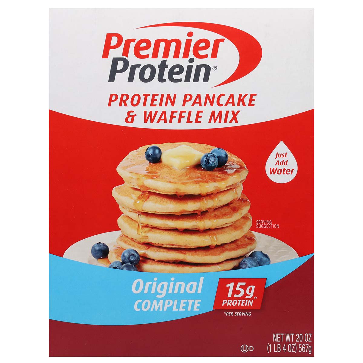 Premier Protein 15g Protein Pancake & Waffle Mix Original Complete ...