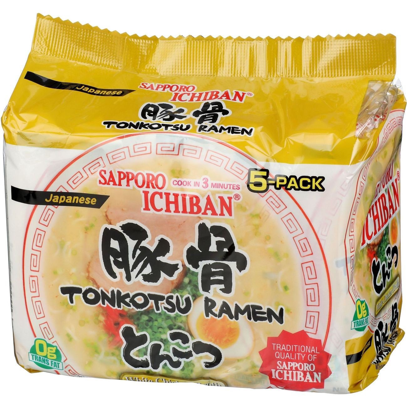 Sapporo Ichiban Tonkotsu Instant Ramen Noodle Soup Packs - Shop Soups & chili at H-E-B