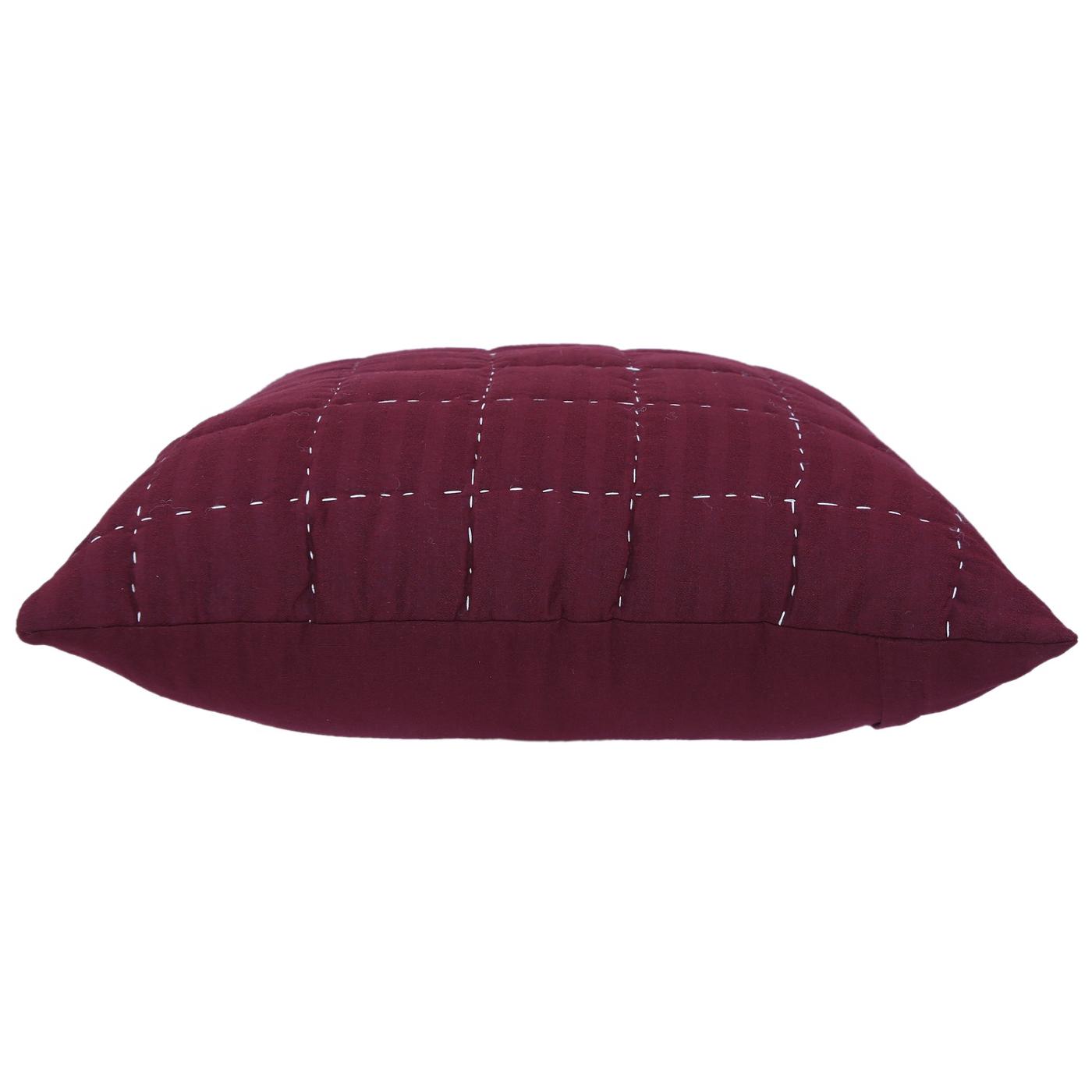 Haven + Key Quilted Decorative Throw Pillow - Maroon - Shop Seasonal ...