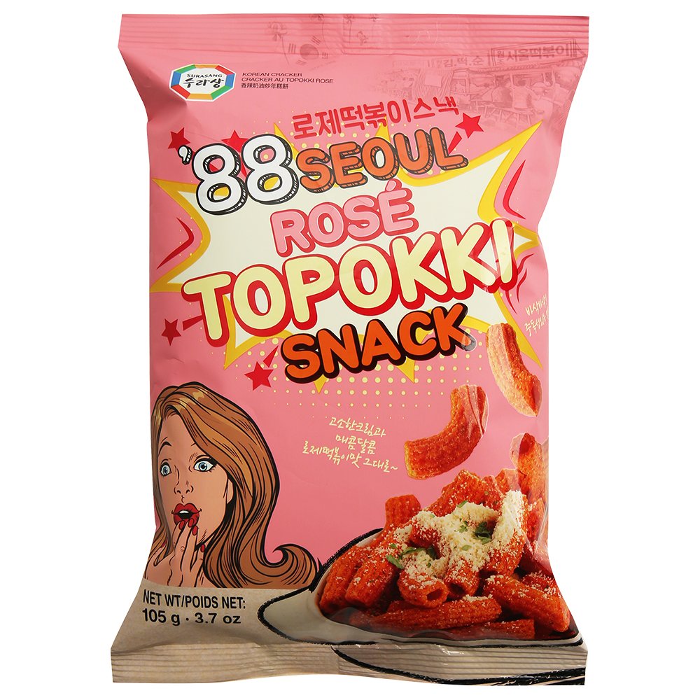 Surasang '88 Seoul Rosé Topokki Snack - Shop Chips at H-E-B