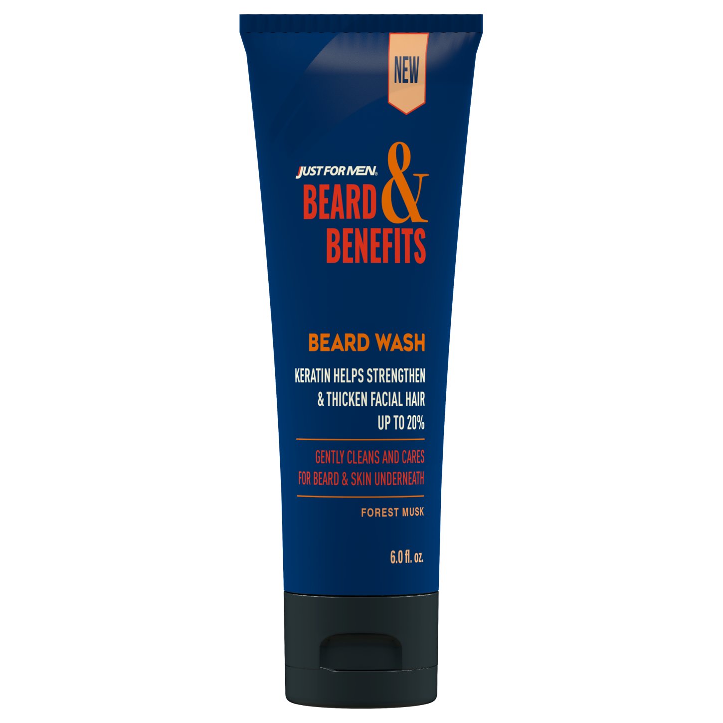 Just For Men Beard & Benefits Thickening Beard Wash - Forest Musk ...
