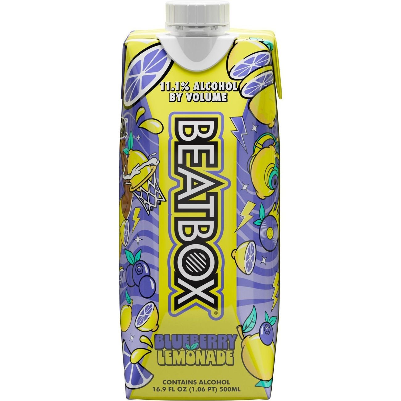 BeatBox Bluebery Lemonade - Shop Malt beverages & coolers at H-E-B