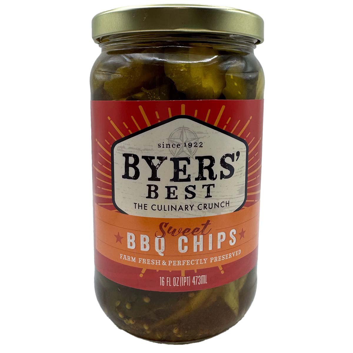 Byer's Best Sweet BBQ Pickle Chips - Shop Pickles & cucumber at H-E-B