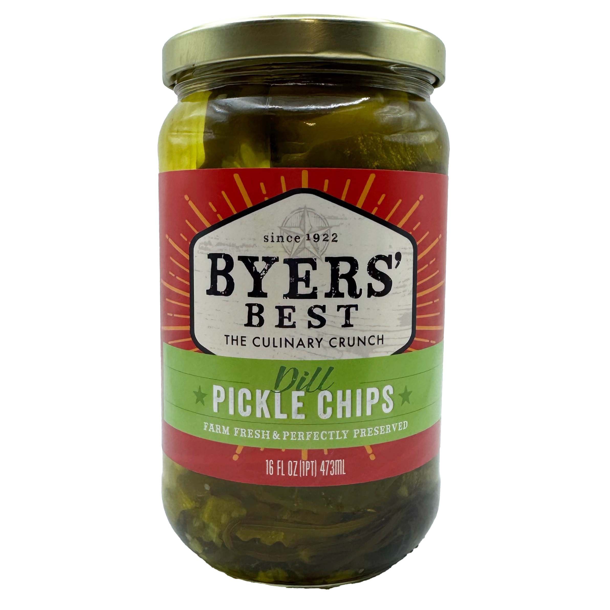 Byers' Best Dill Pickle Chips - Shop Pickles & cucumber at H-E-B
