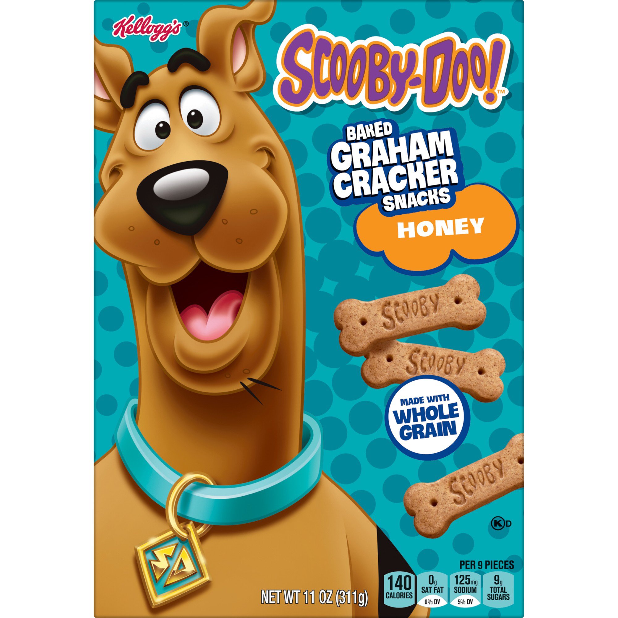 Kellogg's Scooby-Doo Baked Graham Cracker Snacks - Honey - Shop Cookies ...