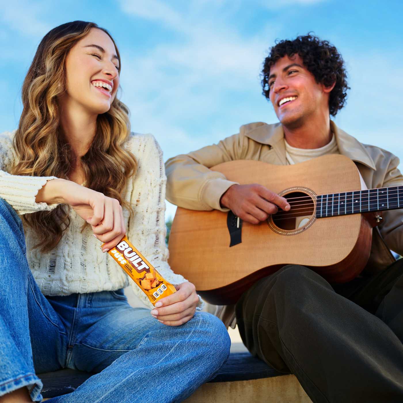 BUILT Puff 17g Protein Bar - Salted Caramel - Shop Granola & snack bars ...