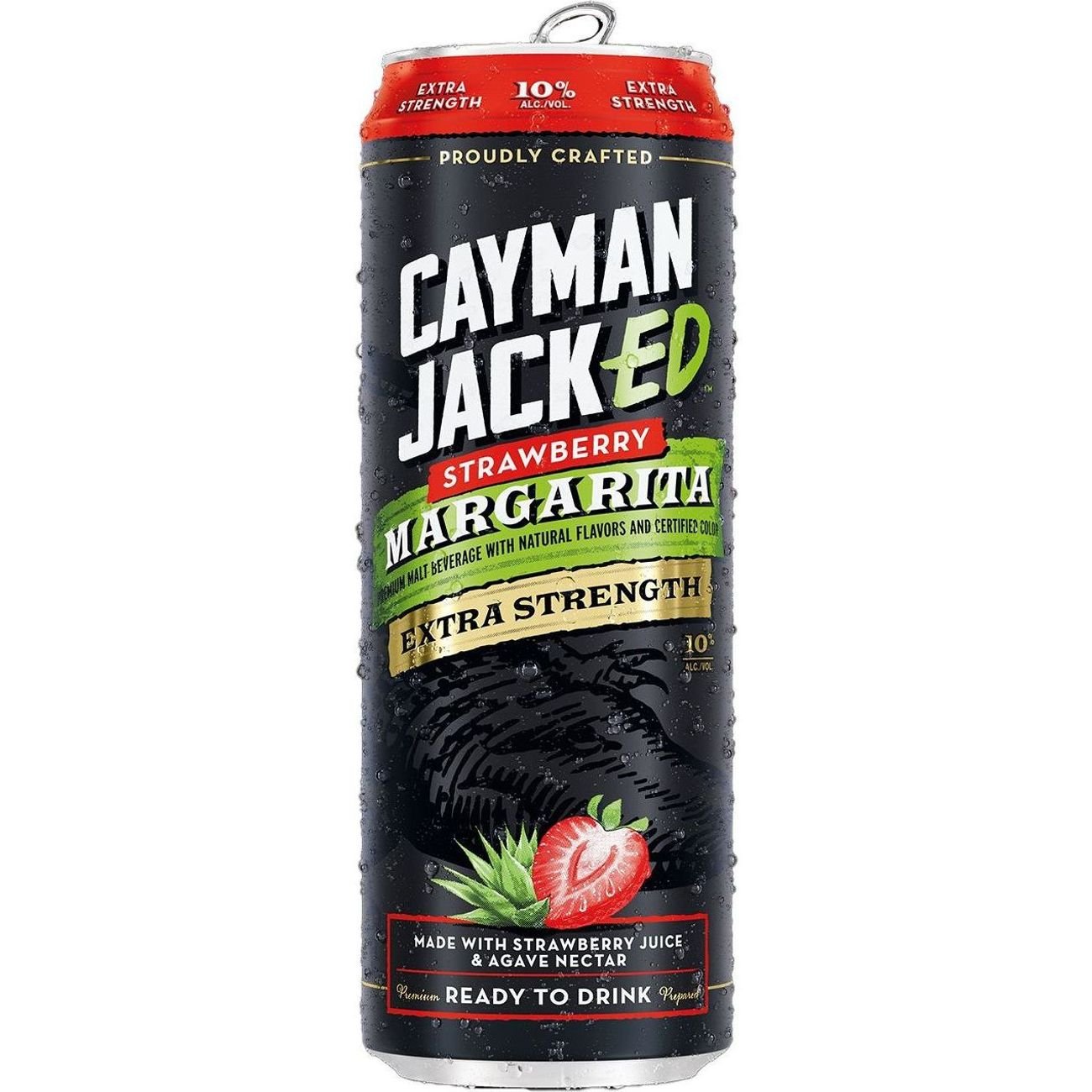 Cayman Jack Strawberry Extra Strength Margarita Can - Shop Malt ...