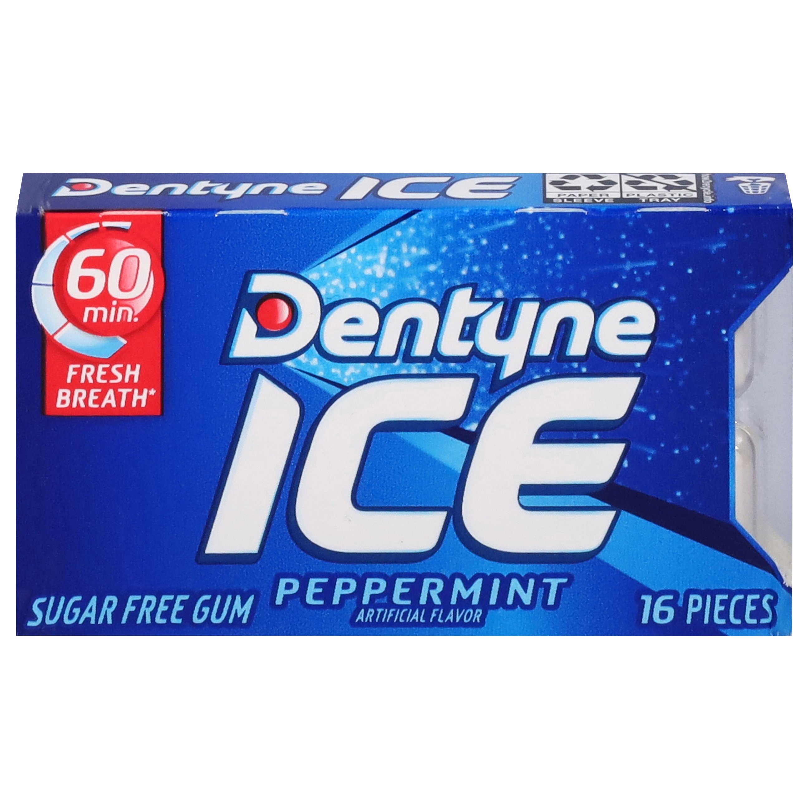 Dentyne Ice Peppermint Sugar Free Gum - Shop Gum & mints at H-E-B
