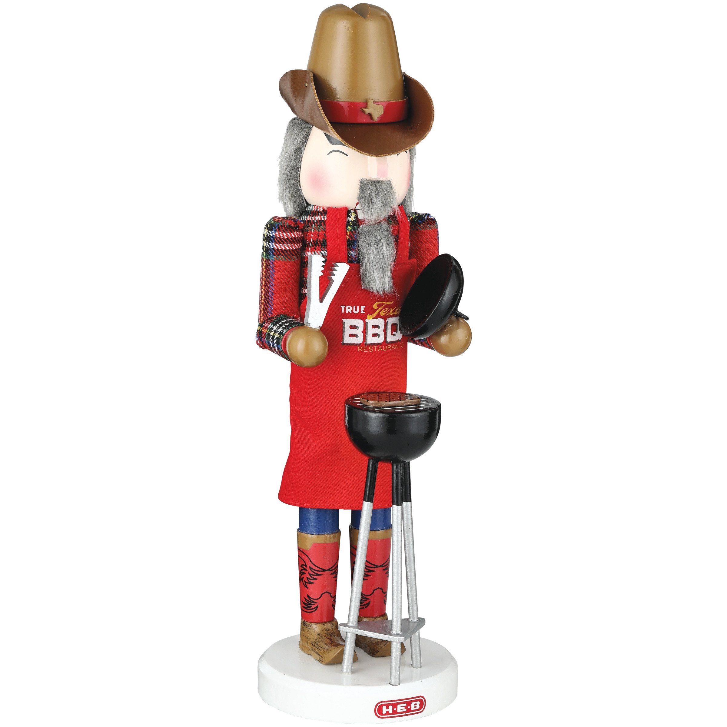 H-E-B Brand Shop True Texas BBQ Nutcracker - Shop Seasonal decor at H-E-B