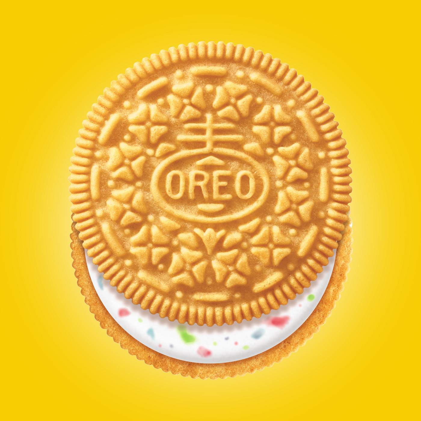 OREO Limited Edition Golden Birthday Cake Creme Sandwich Cookies - Shop ...