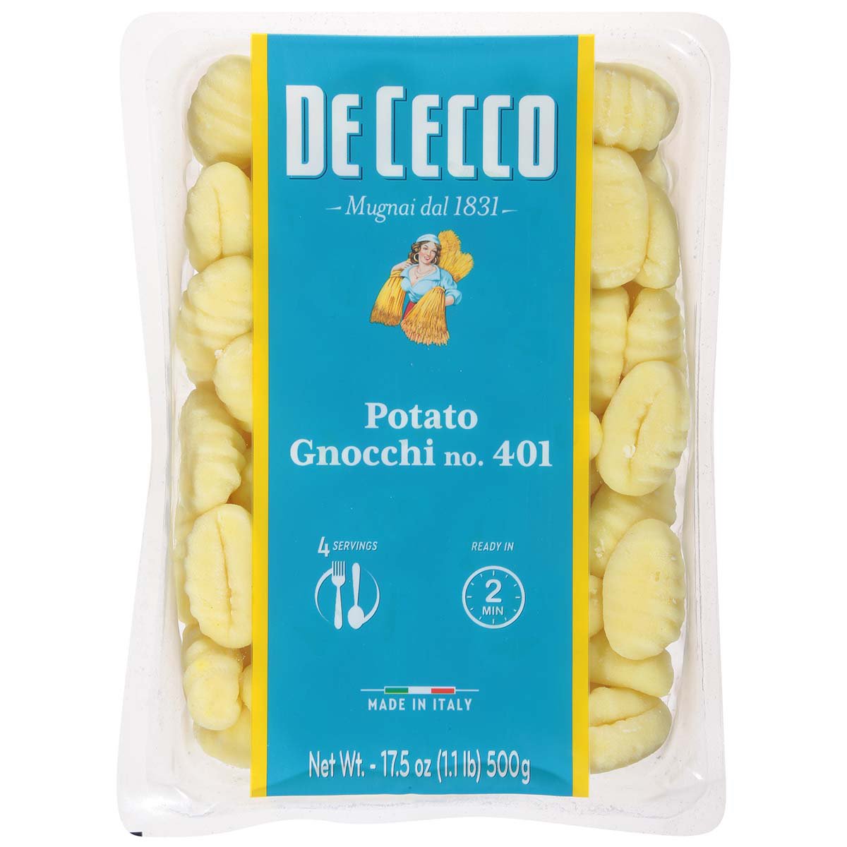 De Cecco Potato Gnocchi no. 401 - Shop Pasta at H-E-B