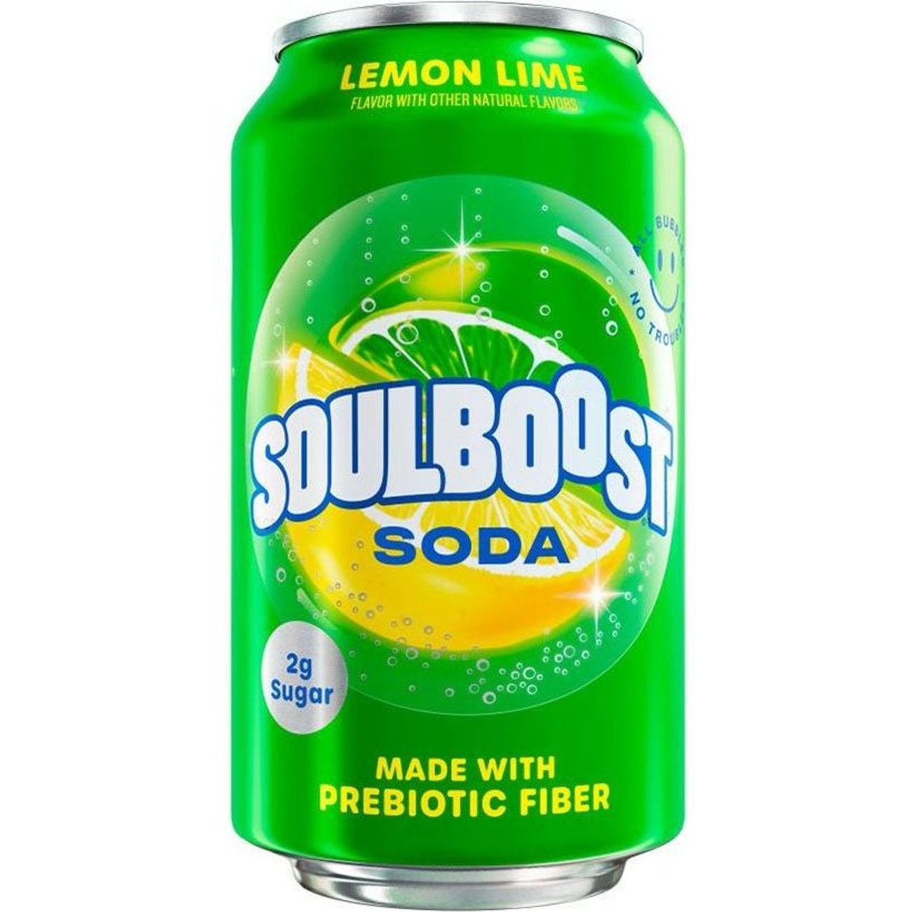 Soulboost Soda - Lemon Lime - Shop Soda at H-E-B