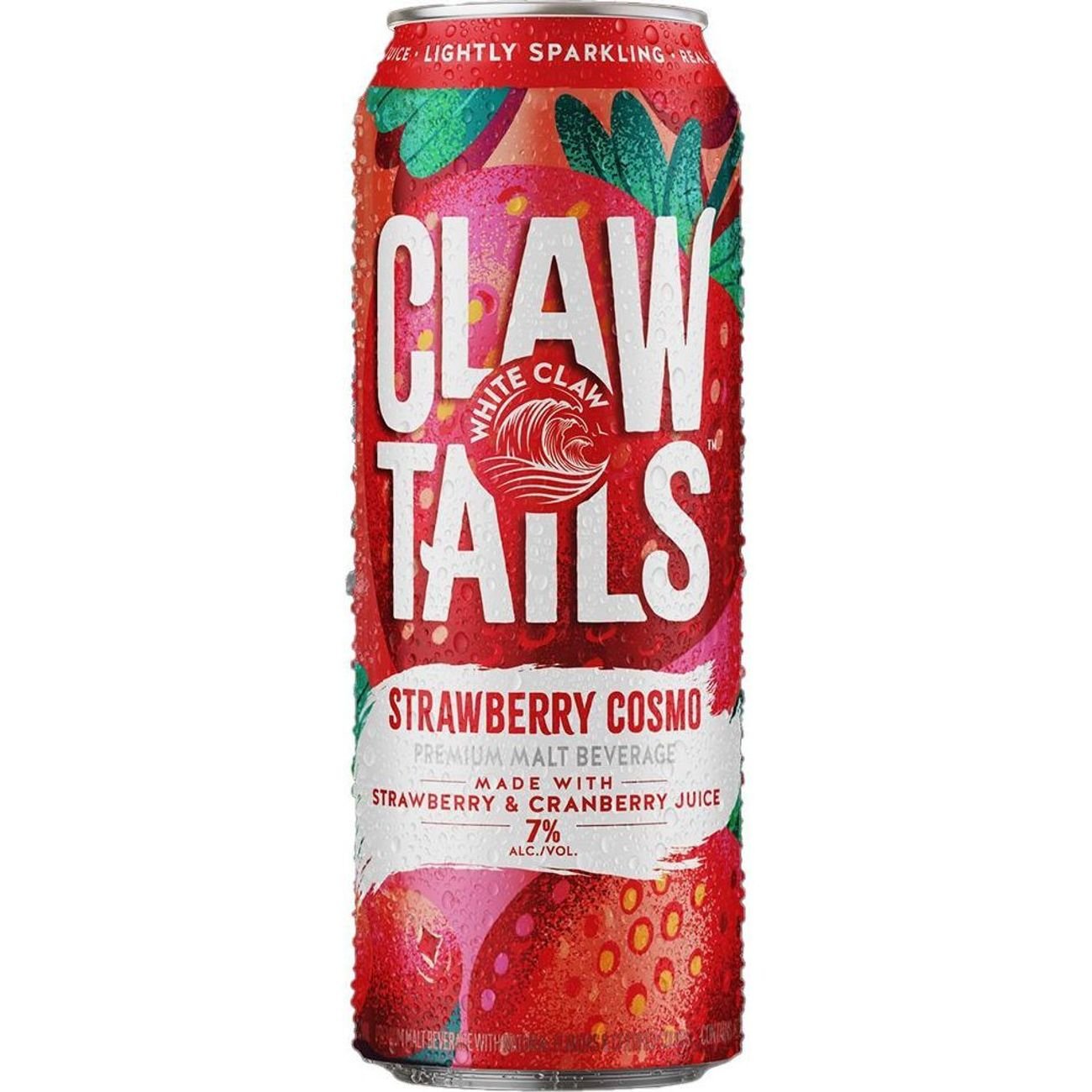 White Claw Claw Tails Strawberry Cosmo Can - Shop Malt beverages ...