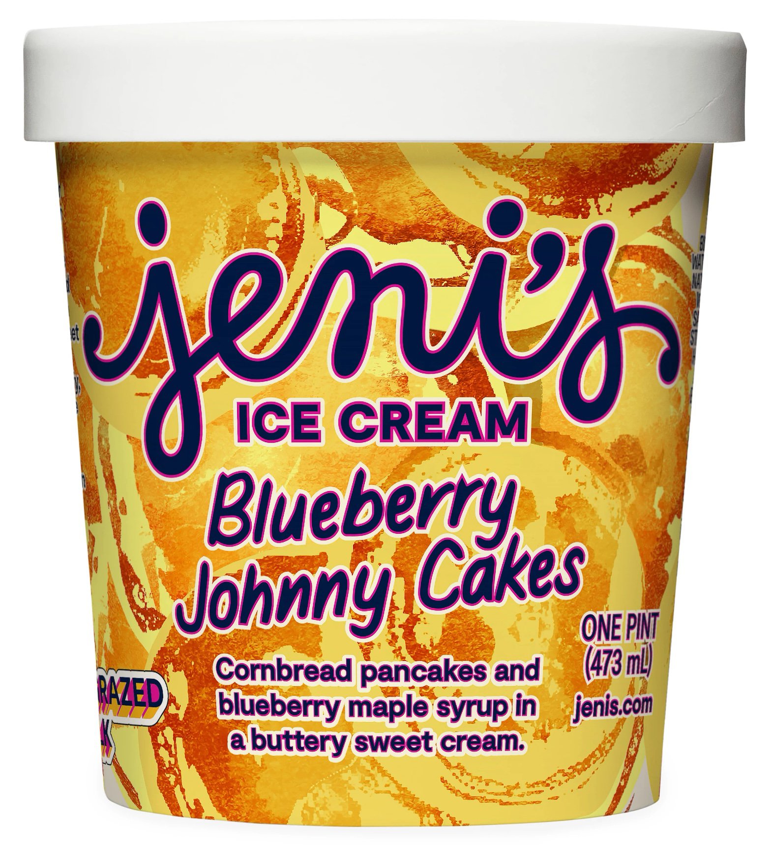 Jeni's Blueberry Johnny Cakes Ice Cream, 1 pt | Central Market - Really ...