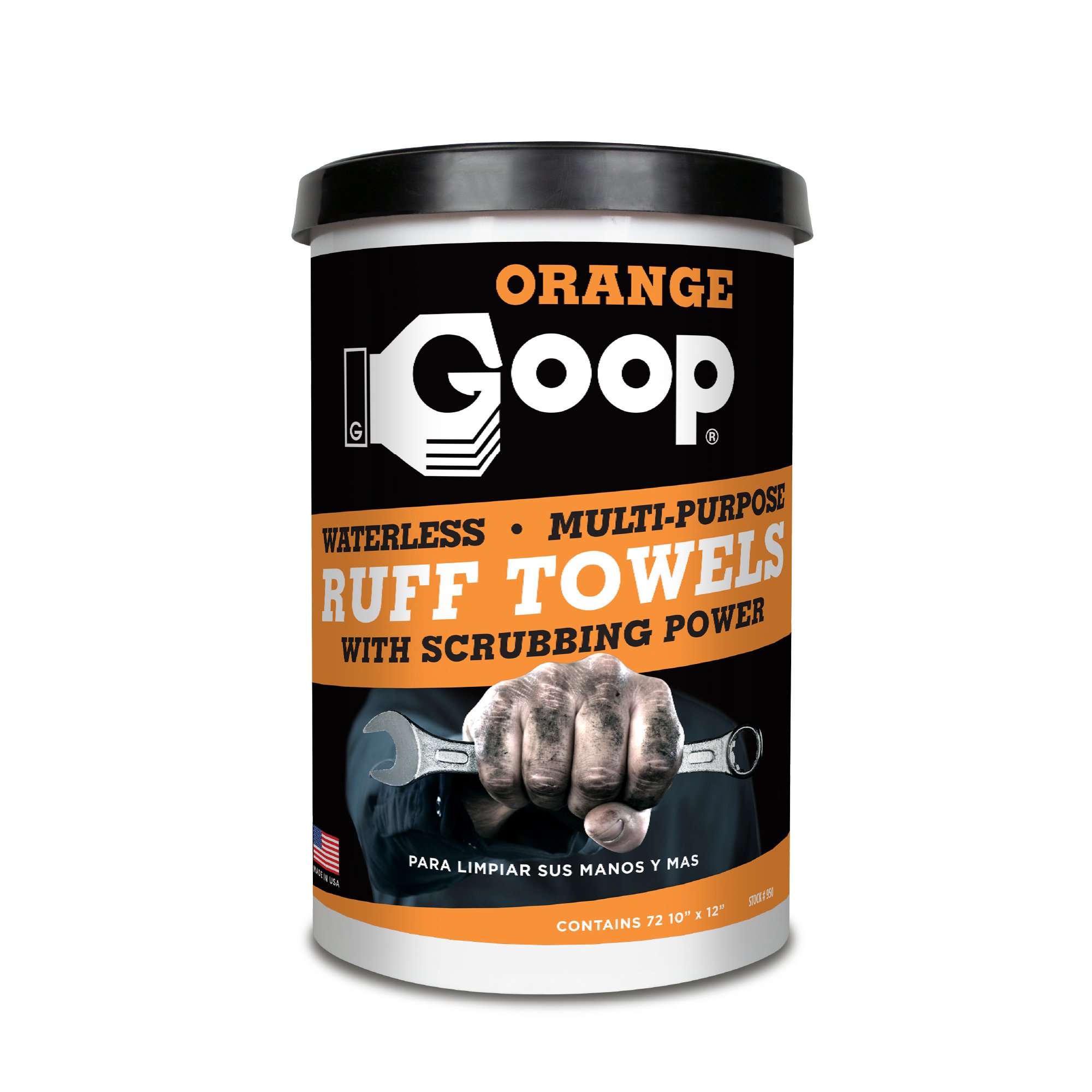 Goop Ruff Towels - Orange, 72 ct - Shop All purpose cleaners at H-E-B