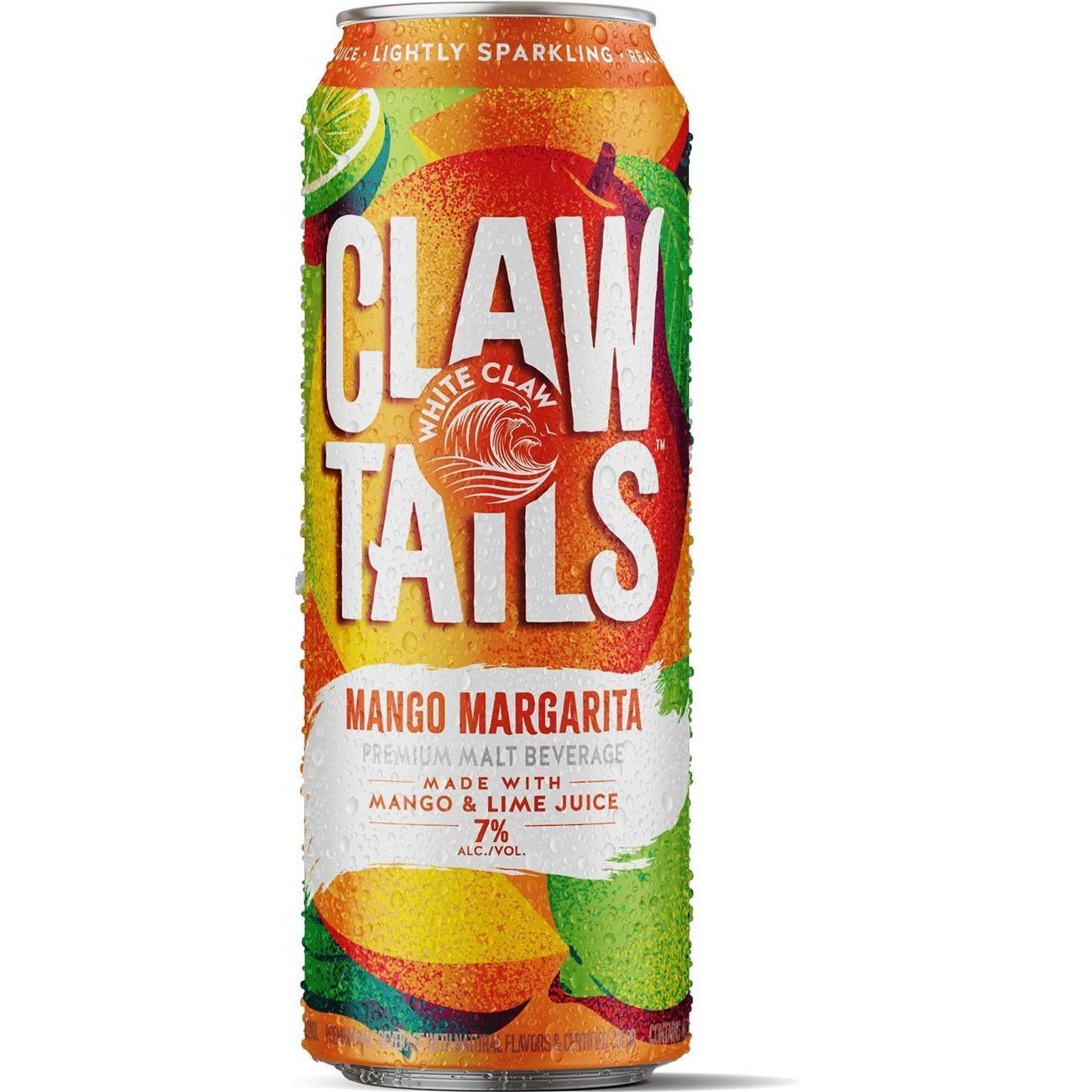 White Claw Claw Tails Mango Margarita Can - Shop Malt beverages ...