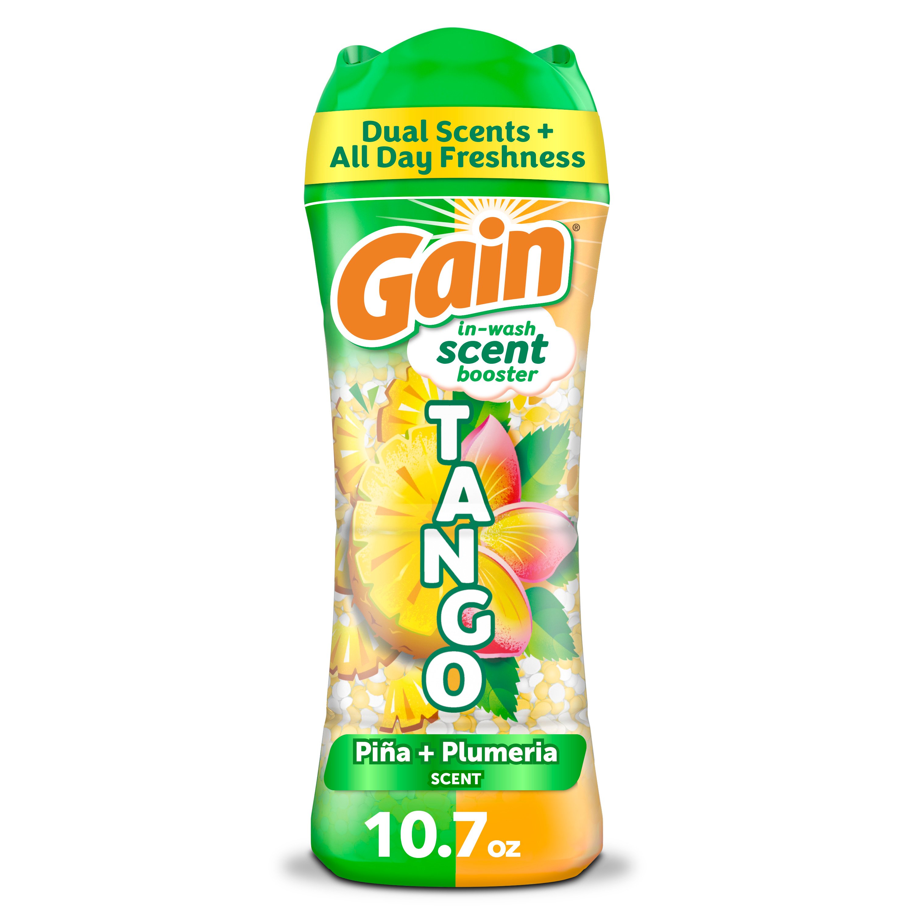 Gain Tango 2-in-1 Laundry Scent Booster Beads - Pina & Plumeria Scent ...