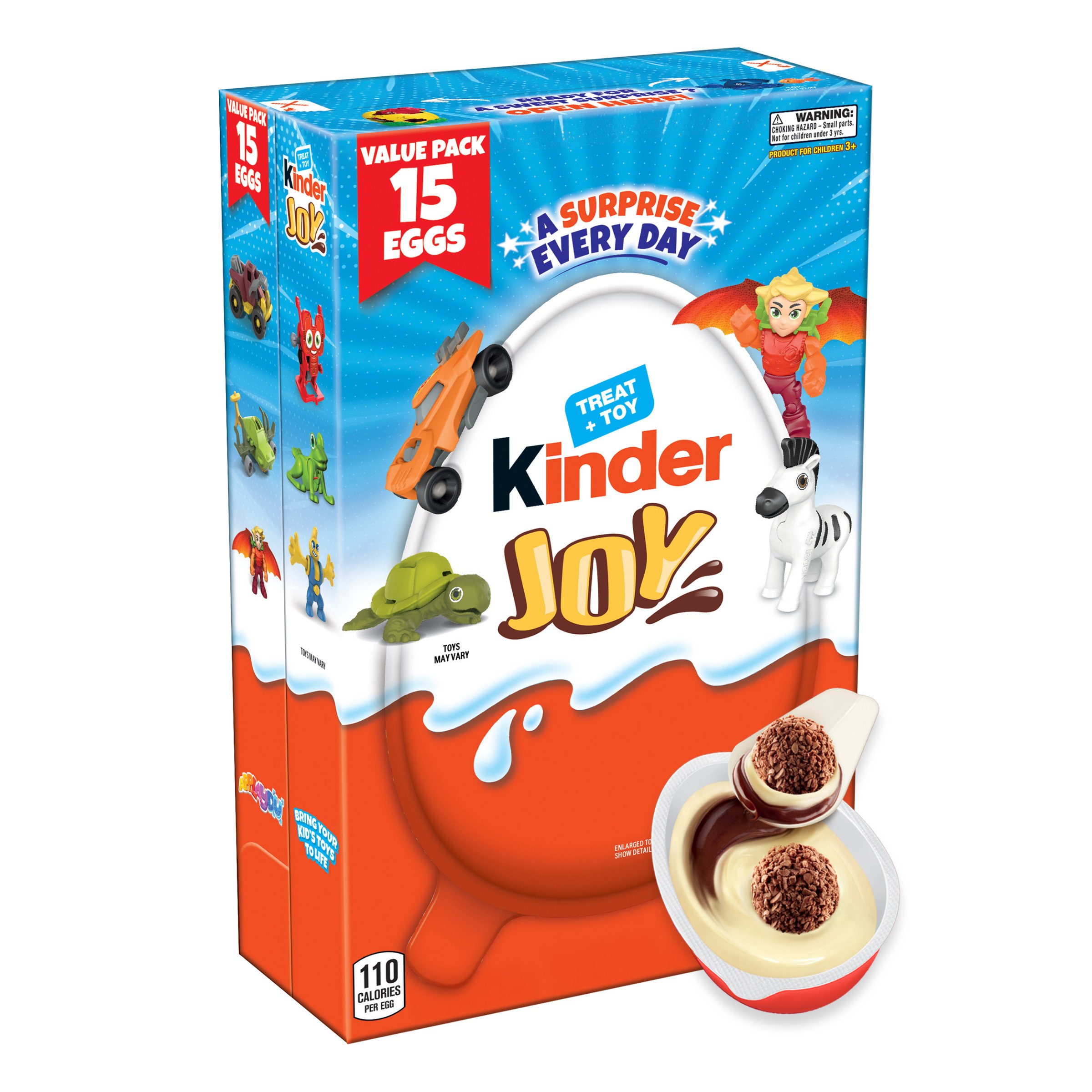 Kinder Joy Candy Egg + Toy - Value Pack - Shop Candy at H-E-B