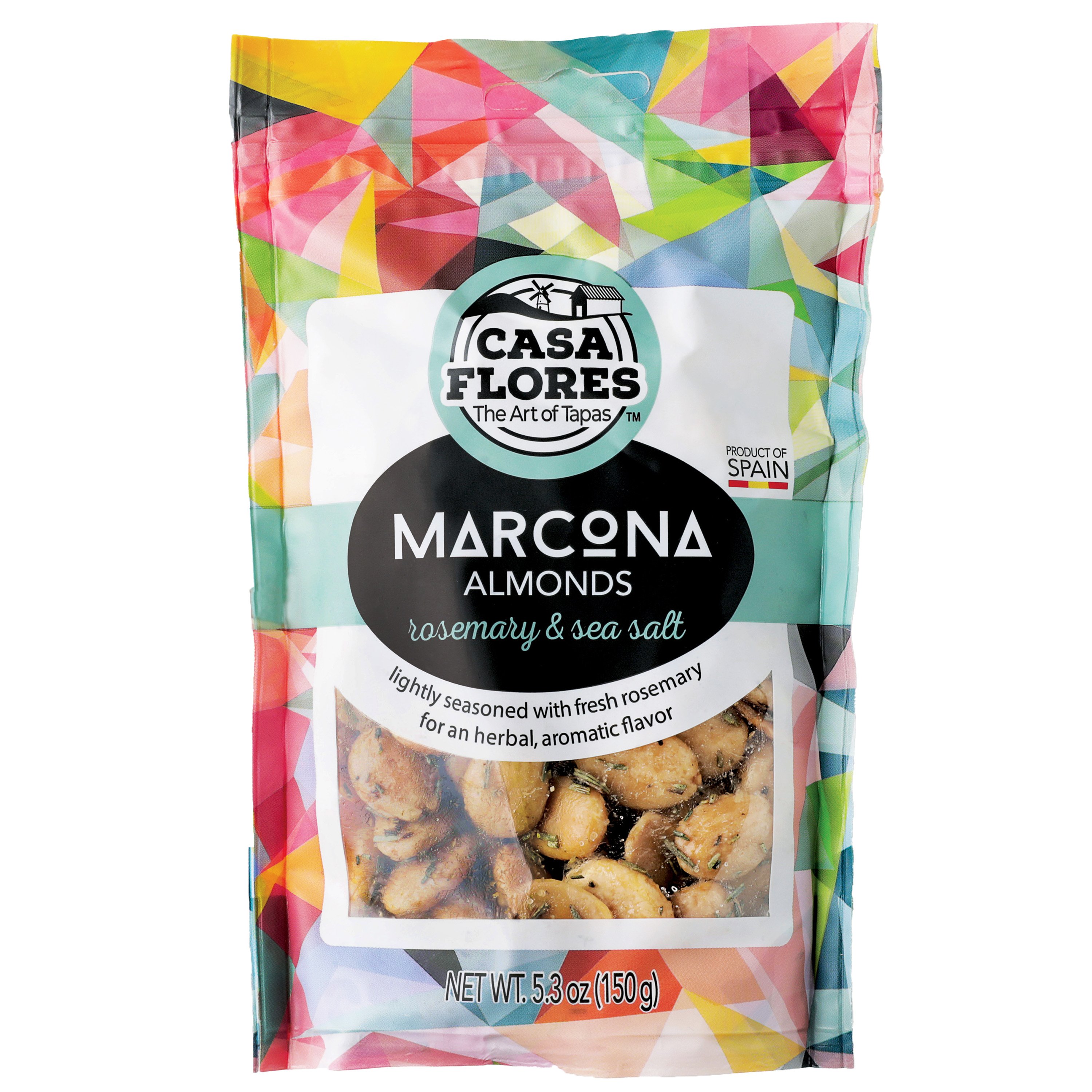 Casa Flores Marcona Almonds - Rosemary & Sea Salt - Shop Nuts & seeds ...
