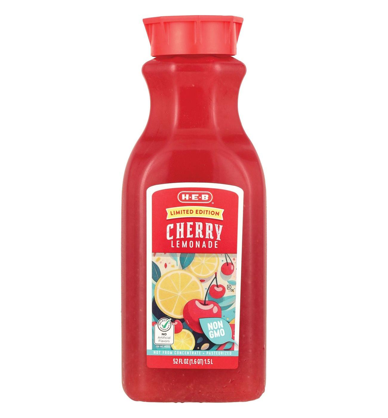 H-E-B Cherry Lemonade - Shop Juice at H-E-B