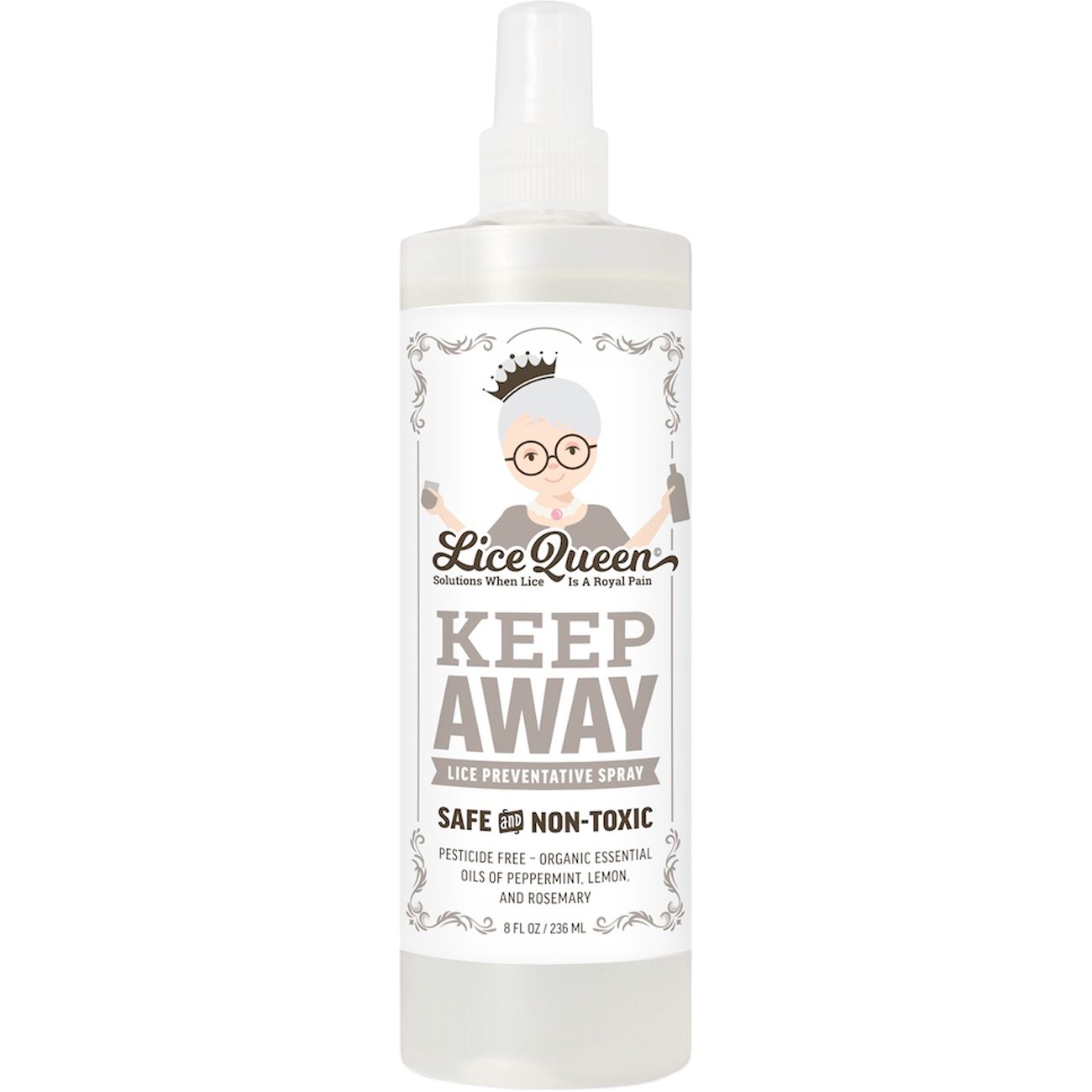 Lice Queen Non-Toxic Keep Away Lice Preventative Spray - Shop Bath ...