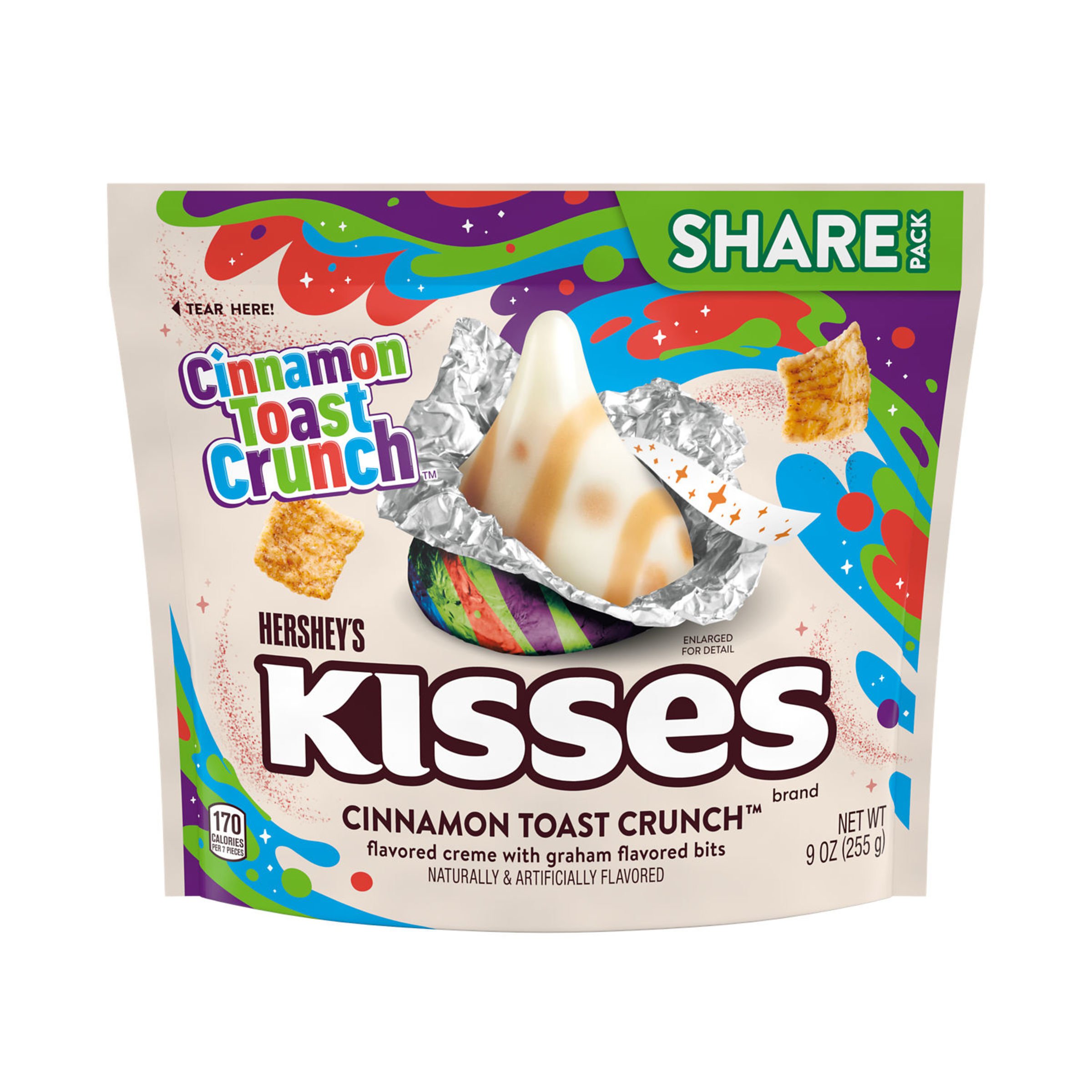 Hershey's Kisses Cinnamon Toast Crunch Candy - Share Size - Shop Candy ...