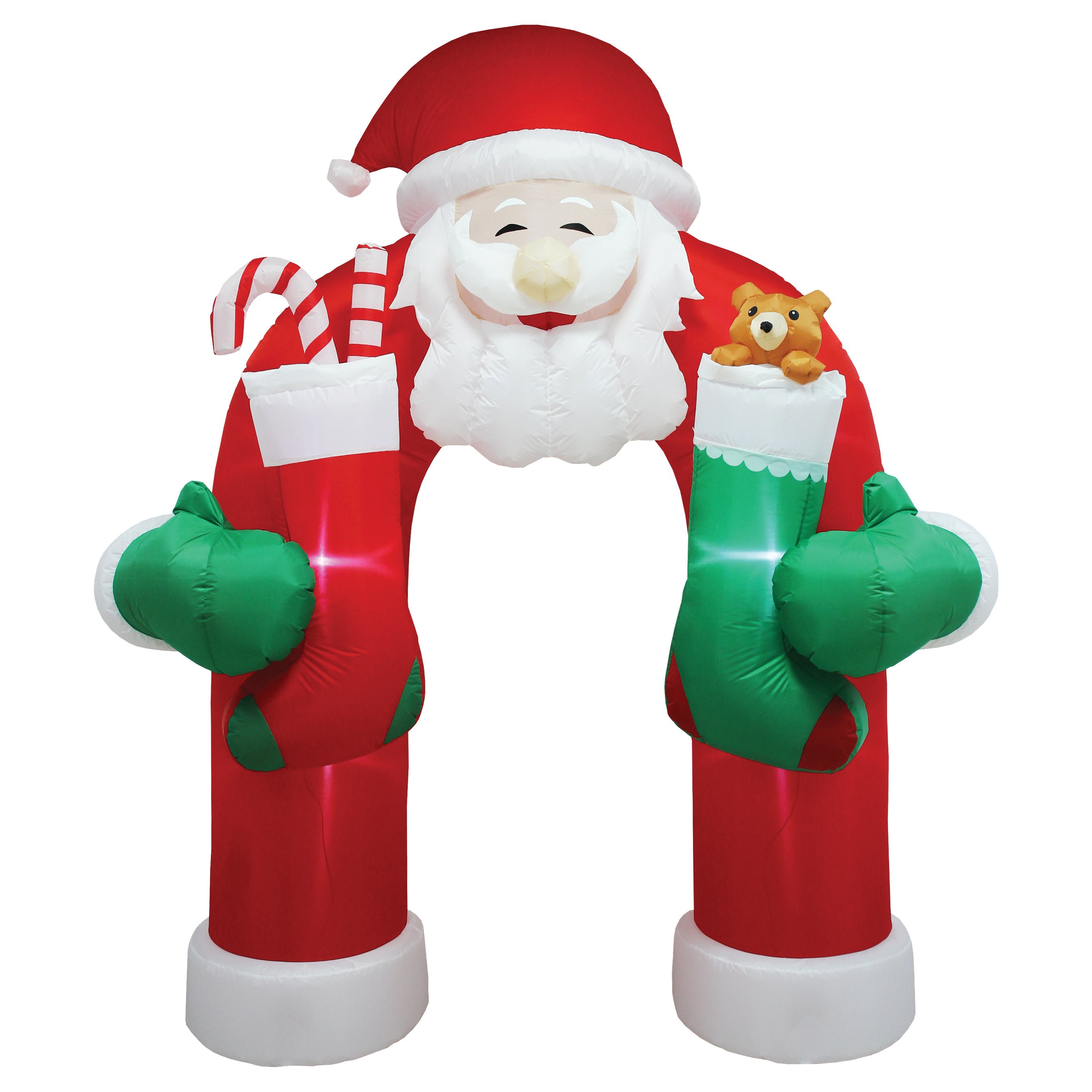 Destination Holiday Santa Arch Inflatable - Shop Outdoor decor at H-E-B