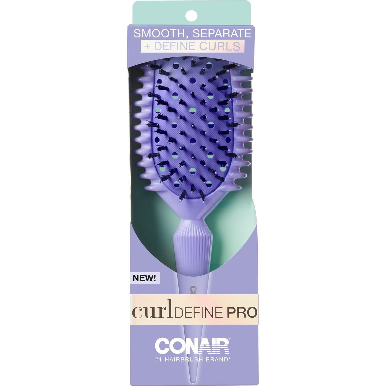 Conair Curl Define Pro Smooth & Separate Hairbrush - Shop Brushes ...
