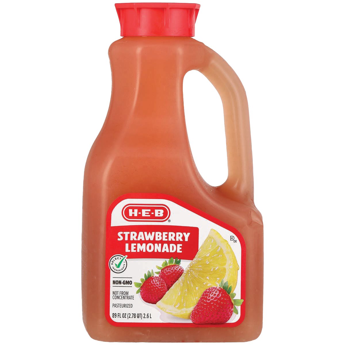 H-E-B Strawberry Lemonade - Shop Juice at H-E-B
