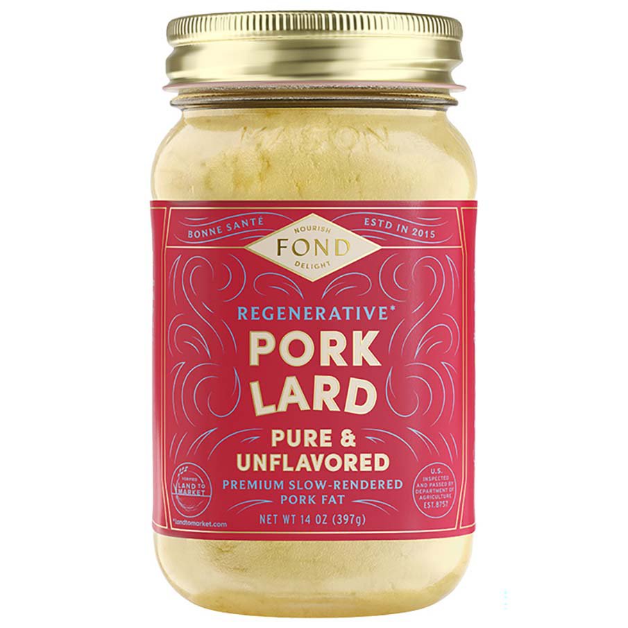 Fond Pork Lard - Pure & Unflavored - Shop Oils at H-E-B