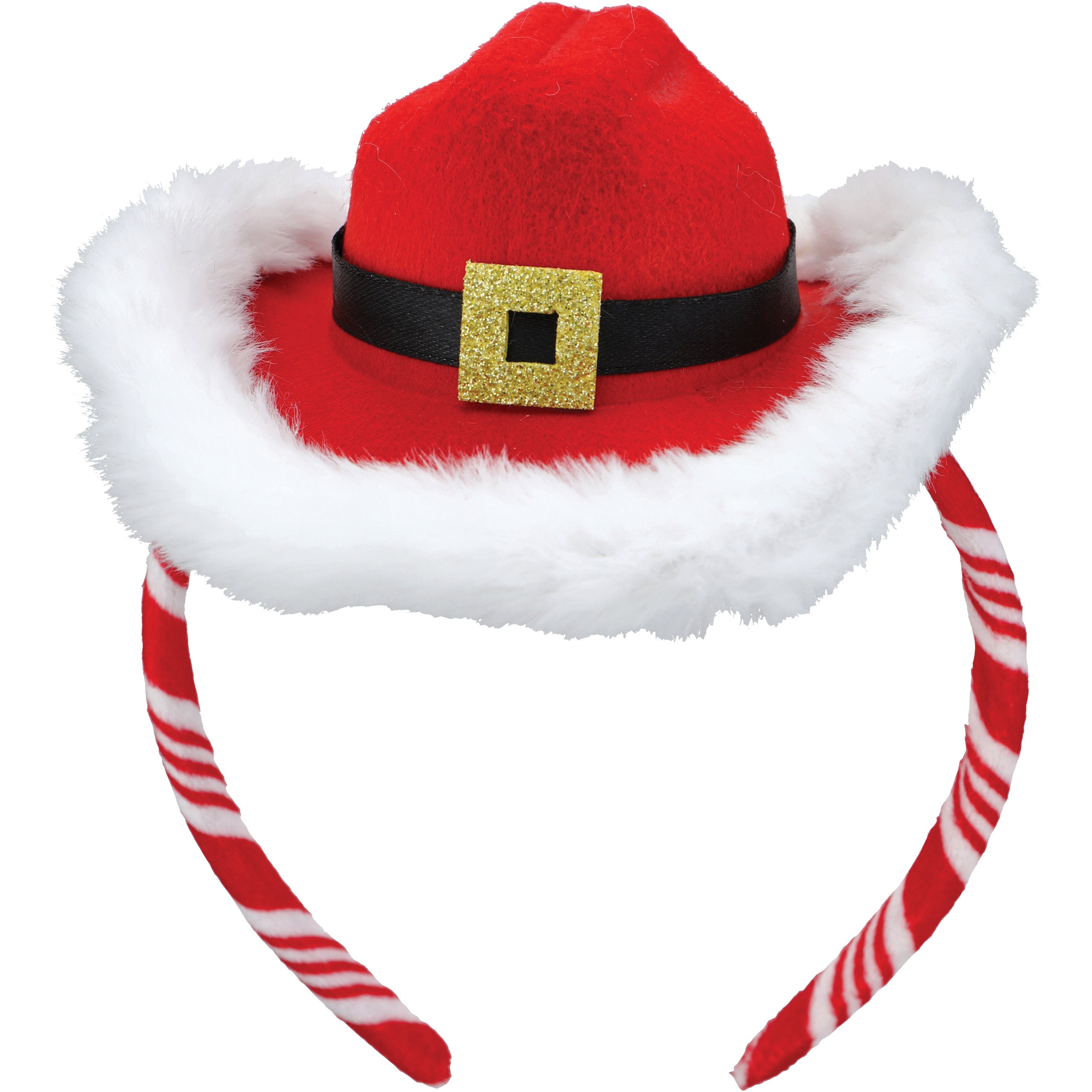Destination Holiday Cowboy Santa Hat Headband - Shop Seasonal decor at ...