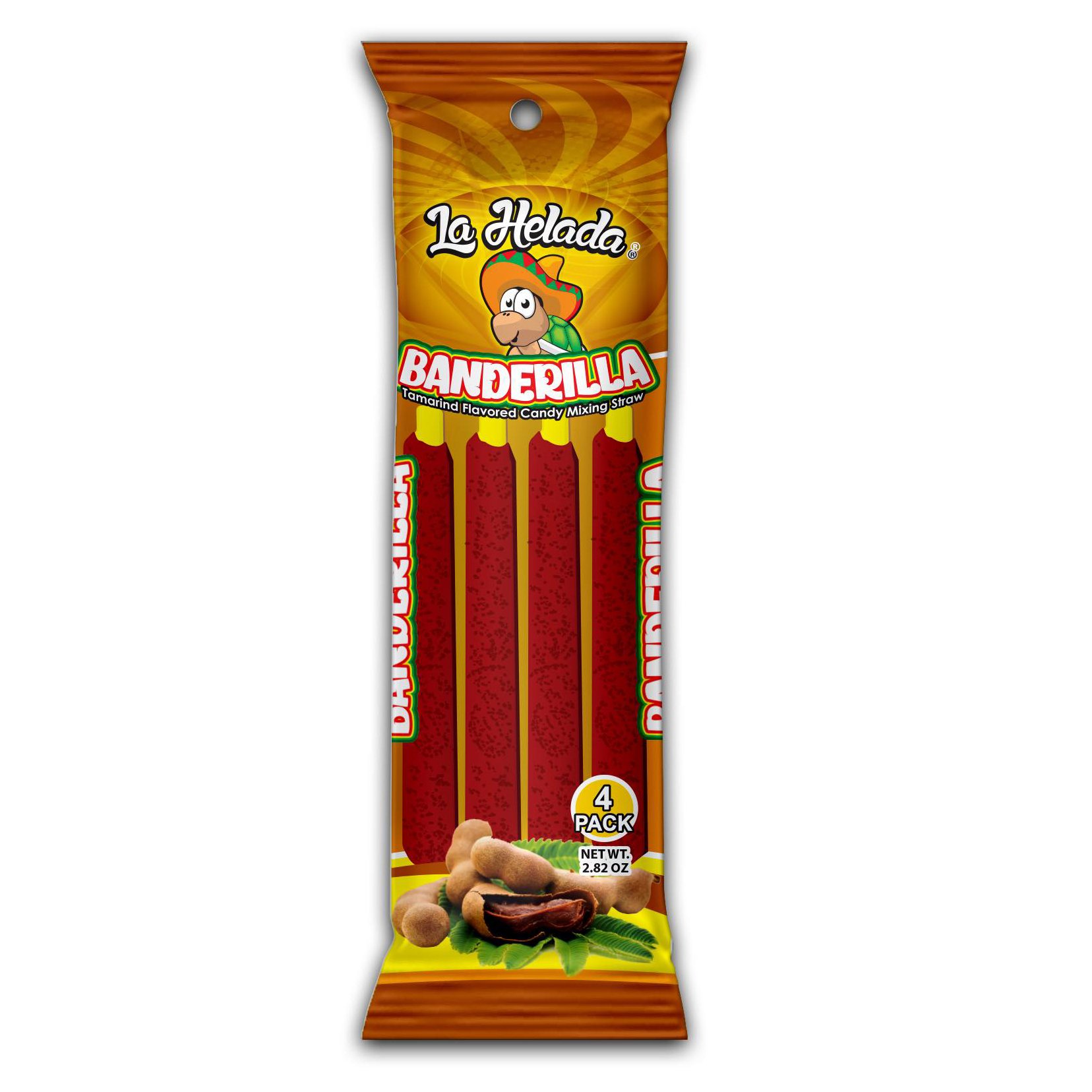 La Helada Banderilla Tamarind Straws - Shop Candy at H-E-B
