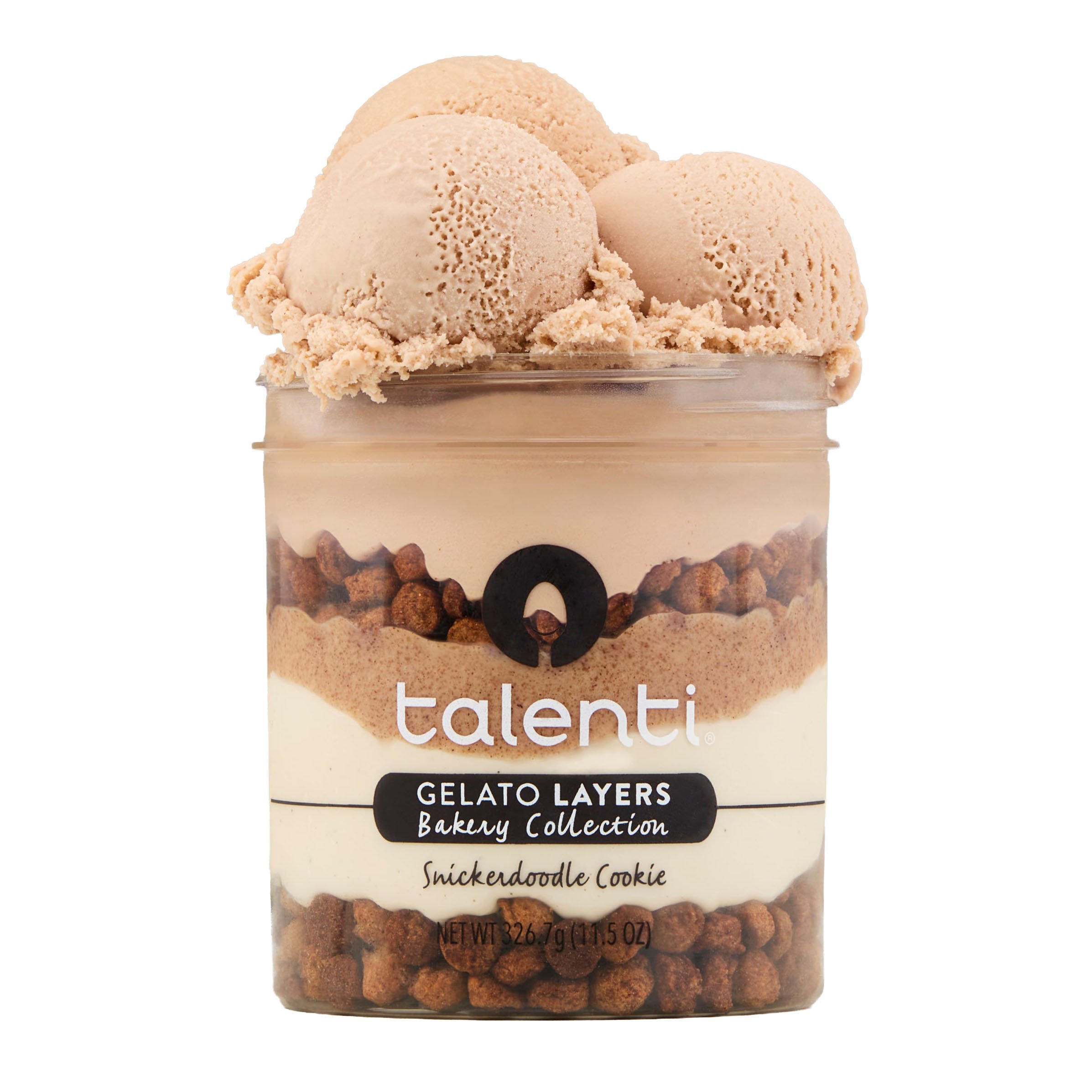 Talenti Snickerdoodle Cookie Gelato Layers - Shop Ice cream at H-E-B