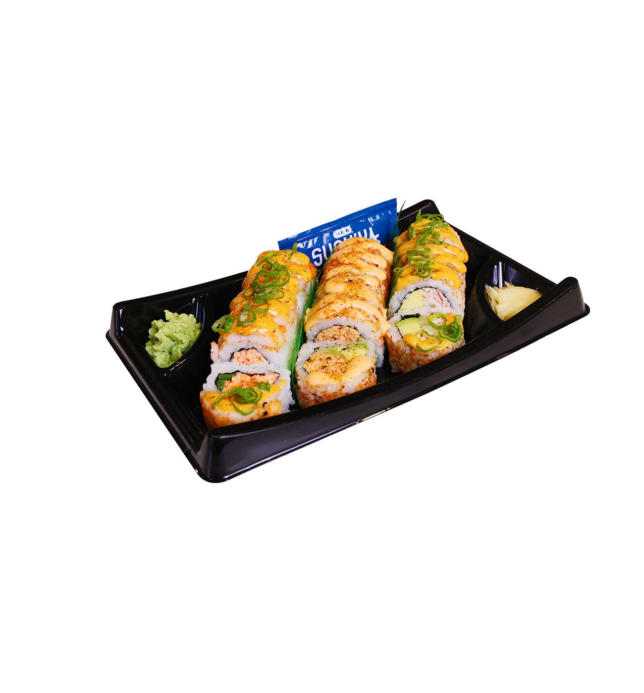 H-E-B Sushiya Cajun Combo Sushi Roll Combo Pack - Shop Sushi at H-E-B