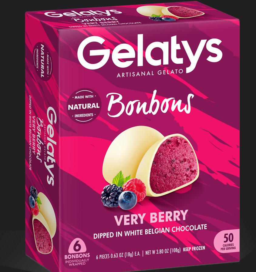 Gelatys Bonbons Very Berry - Shop Bars & pops at H-E-B