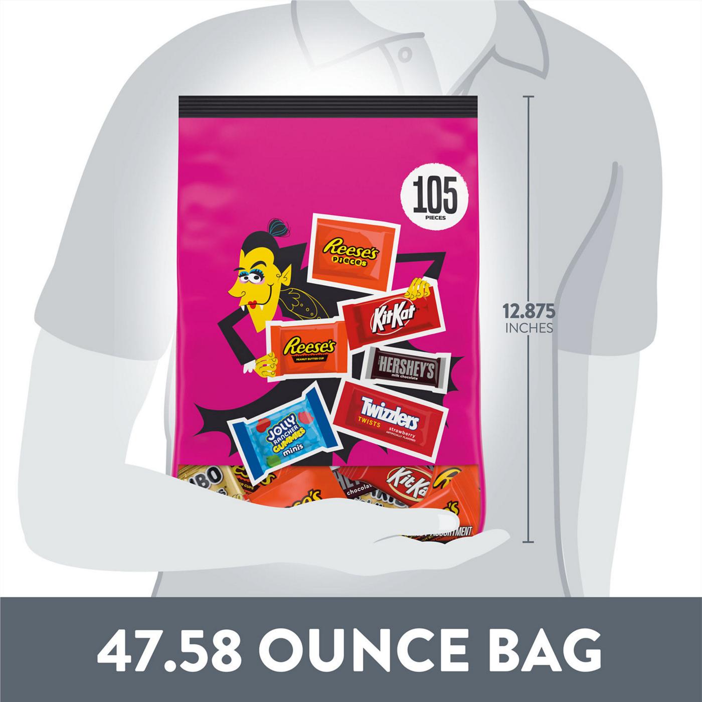 Hershey's, Reese's, Kit Kat, Twizzlers & Jolly Rancher Assorted Halloween Candy - Shop Candy at ...