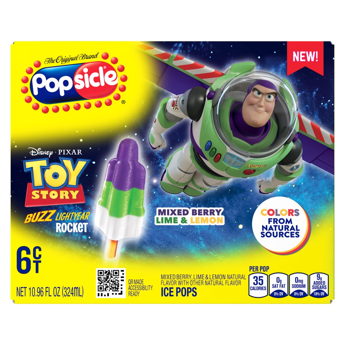 Popsicle Toy Story Buzz Lightyear Rockets - Shop Bars & pops at H-E-B