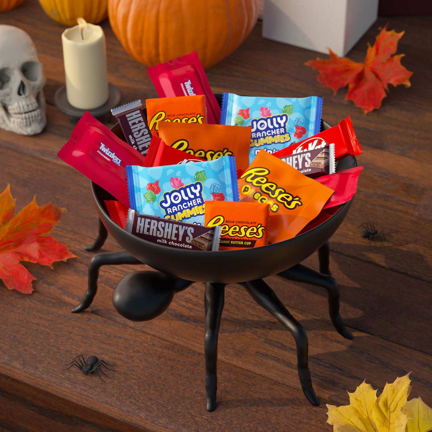 Hershey's, Reese's, Kit Kat, Twizzlers & Jolly Rancher Assorted Halloween Candy - Shop Candy at ...