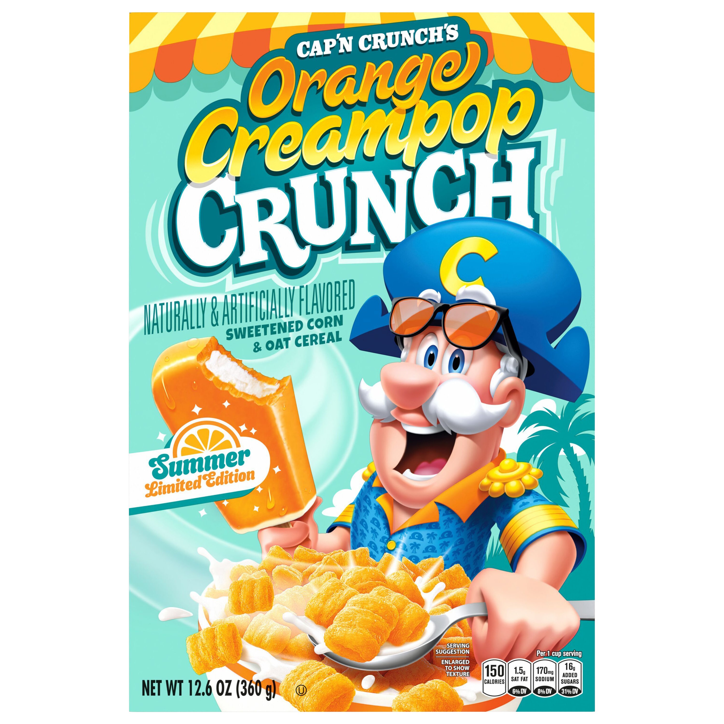 Cap'n Crunch Orange Creampop Crunch Cereal - Shop Cereal at H-E-B