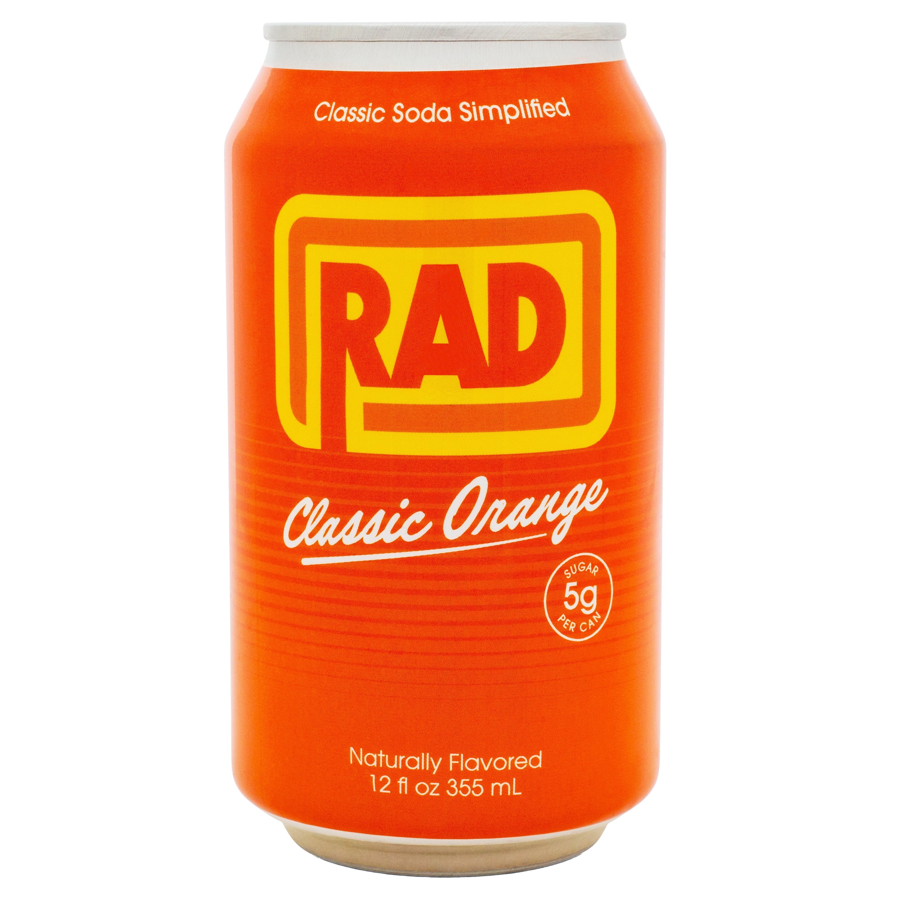 Rad Soda Classic Orange, 12 oz | Central Market - Really Into Food