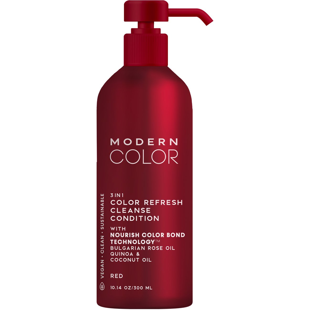 Modern Color 3-in-1 Color Depositing Refresh Cleanse Conditioner - Red ...