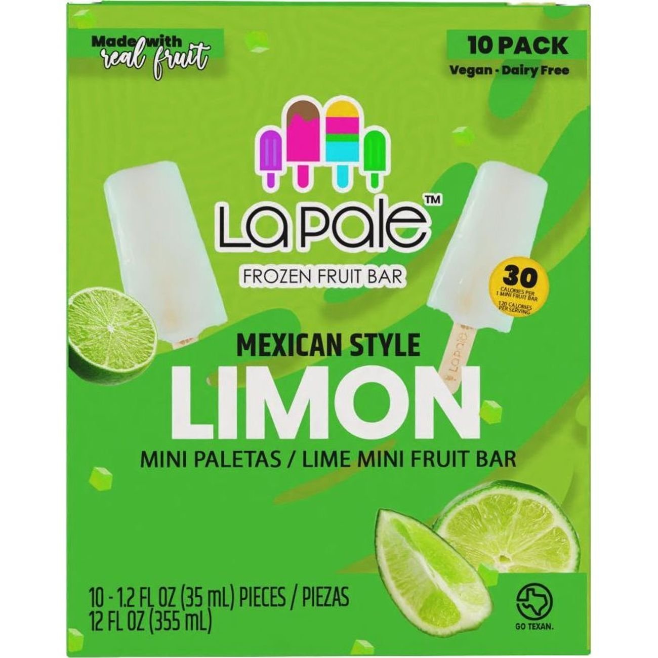 La Pale Mini Paletas - Limon - Shop Bars & pops at H-E-B
