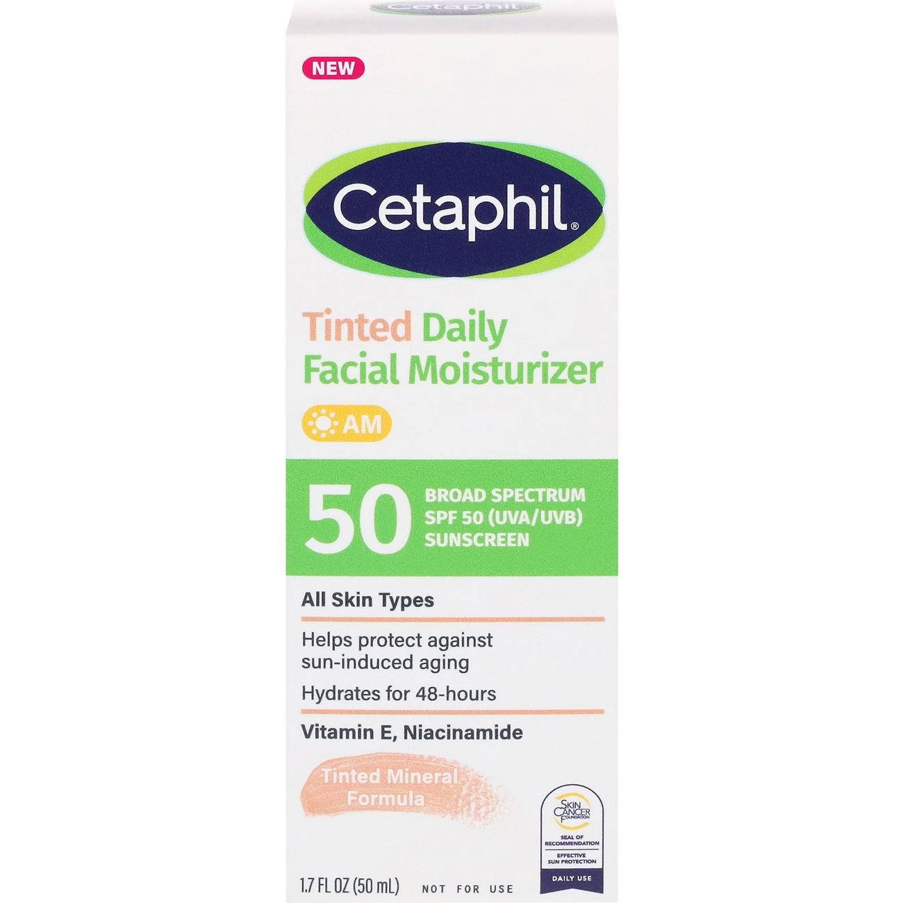 Cetaphil Tinted Daily Facial Moisturizer - SPF 50 - Shop Facial ...