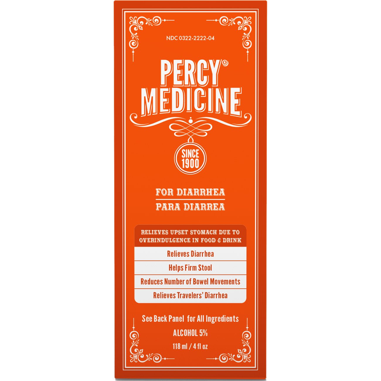 Percy Medicine Anti Diarrhea and Upset Stomach Relief Liquid - Shop ...